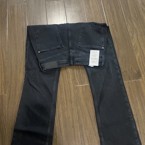 Zara | Jeans | Zara Split High Waisted Jeans | Poshmark